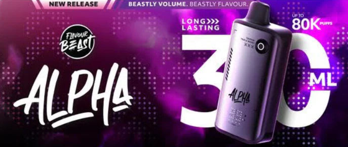 Flavour Beast Alpha 80k Disposable Vape| 30ml E-liquid / 20mg Nicotine ...