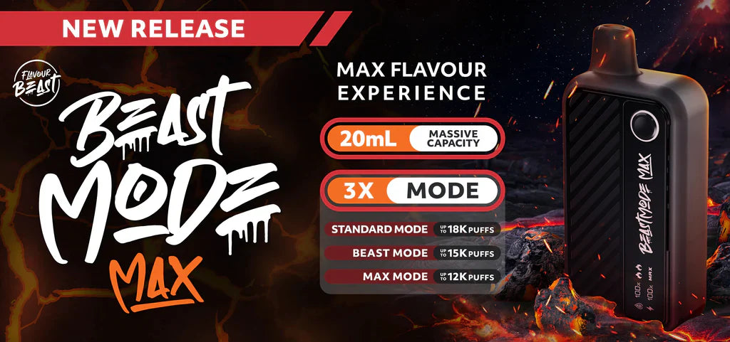 Flavour Beast Mode Max 18K | Buy Flavour Beast Disposable Vape – Uni Vape